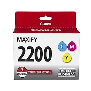 Canon PGI-2200 3 Color Multi Pack Compatible to IB4120, MB5120, MB5420, IB4020, MB5020, MB5320