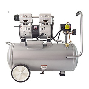 California Air Tools 8010 Steel Tank Air Compressor | Ultra Quiet, Oil-Free, 1.0 hp, 8 gal