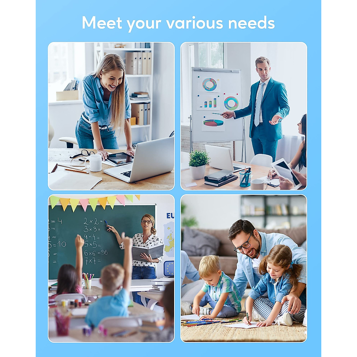 502 High Capacity Compatible Refill Ink Bottle Replacement for Epson 502 Ink Refill Bottles (Not Sublimation Ink) Use for EcoTank ET-2850 ET-3830 ET-3850 ET-2760 ET-3760 ET-15000 Printer (4 Bottles)