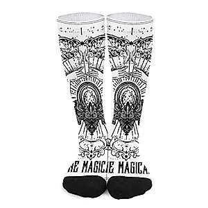 Tarot Card The Magician Socks for Women Socks for Men Crew Socks for Boys Mid Socks for Girls Stocking Stuffers for Teens Casual Athletic Sport Dress Socks