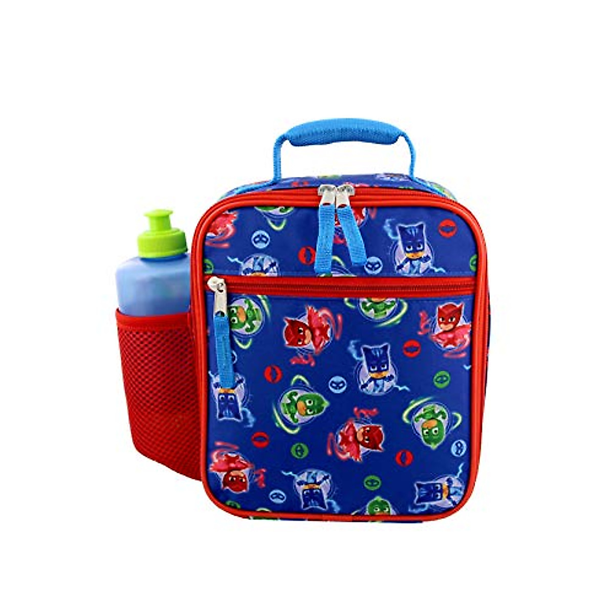 Disney PJ Masks Boy's Girl's Soft Insulated School Lunch Box (One Size, Blue/Red)