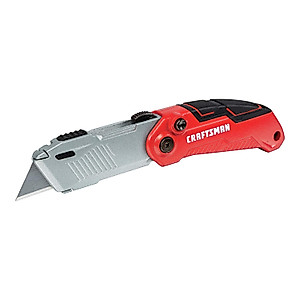 CRAFTSMAN Utility Knife, Assisted Opening, Folding Retractable (CMHT10933)