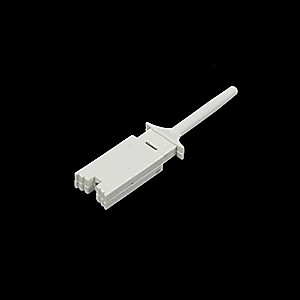 Bitray Flat Test Hook Clip Mini SMD White IC Test Hook Clip Grabbers Probe Jumper for Electronic Experiment - 30PCS