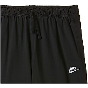 Nike Men's Sportswear Club Short Jersey, Black/White, Large
