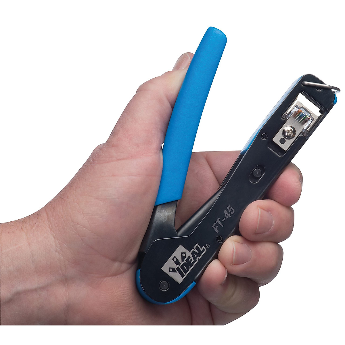 IDEAL Industries INC. 85-372 CAT5e Feed-Thru RJ-45 Modular Plugs (100/Bag)