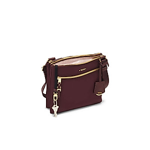 TUMI - Voyageur Tula Crossbody Bag - Over Shoulder Satchel for Women - Beetroot