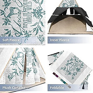 Printed Pattern, Guinea Pig Hideout for Small Animal Hamster Gerbils Chipmunks Squirrels Hedgehogs Guinea Pig Bed