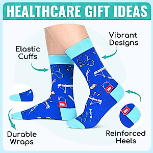 Zmart Surgeon Gifts - Orthopedic, Neurosurgeon & Plastic Surgeon Ideas, Funny Socks