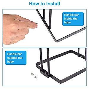 LMIP Hanger Storage Rack, Portable Hanger Storage Rack for Closet Laundry Room, Detachable Metal Stand Hanger Rack for Kids Adult Hanger, Black