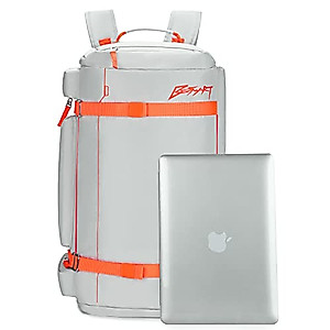 BE SMART Gym Backpack for Men, Extra Large Big Bookbag with Shoe Compartment, Waterproof Heavy Duty Duffel Bag, Men‘s Military Backpacks for Travel,Outdoor Sport,Hiking,Camping