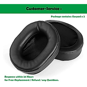 DowiTech Professional Headphone Ear Pads Headset Replacement Earpads Compatible with Audio-Technica ATH-AX3iS Headset Headphones