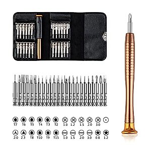 DJI Repair Screwdrivers Tool Set for DJI Mavic 2/2S Phantom 3 4/4 Pro Mavic 2/3 Mini 2/SE/Mini 3 /Mini 3 Pro Spark Avata Drone and Other Electronics Devices Universal Screwdriver 25 In 1