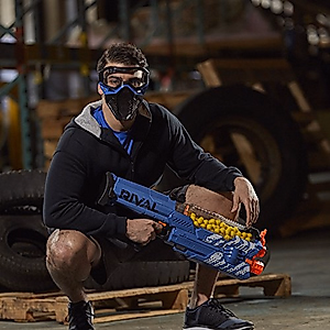 NERF Rival Nemesis MXVII-10K Blaster, Blue (Amazon Exclusive)