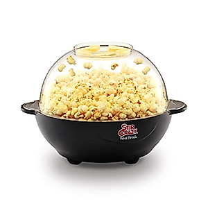 West Bend Popcorn Machine, Stir Crazy Black
