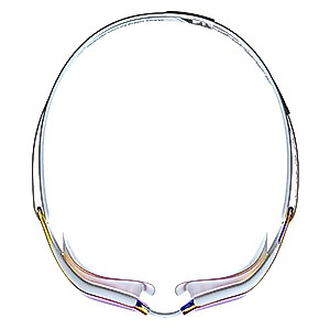 Speedo Unisex-Adult Swim Goggles Mirrored Fastskin Hyper Elite White/Oxid Grey/Rose Gold, One Size