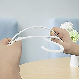 GoodtoU Baby Hangers 100Pack Kids Hangers Plastic Baby Hangers for Closet Children Hangers Infant Hangers Toddler Hangers Small Hangers