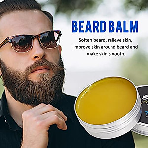 Beard Kit - Beard Growth Kit, Beard Grooming Kit with Beard Roller, Beard Growth Oil, Beard Serum, Balm, Comb, Beard Gifts Set for Men, Perfect Christmas Gifts for Dad/Boyfriend