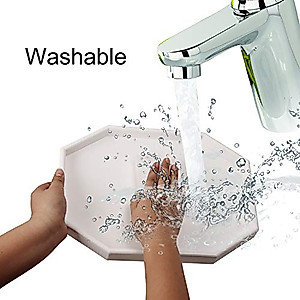 CHVOMNASE Sofa Couch Arm Clip Table Plastic Armrest Tray Table Clip-On Armchair Table Couch Drinks Remote Control Snacks Holder