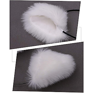 Faylay Girl Women Cat Ears Headband Cosplay Fluffy Cute Furry Party Headwear (7-WLD-HH)