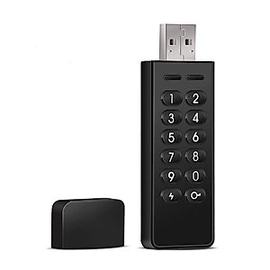 lepin 16GB Flash Drive Password Protected Hardware Encrypted USB Flash Drive Secure USB Drive Secret with Keypad U Disk Flash for Personal Data Security