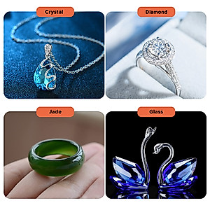 Dupeakya Professional Diamond Tester, Gem Tester Pen Portable Electronic Diamond Tester Tool for Jewelry Jade Ruby Stone