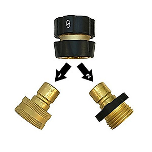 Sun Joe SPX-UQC3K Quick-Connect Kit, Black