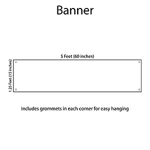 Personalized 5 FT. Retirement Banner Party Decorations with Photo - True Blue