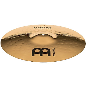 Meinl 15" Medium Crash Cymbal - Classics Custom Brilliant - Made in Germany, 2-YEAR WARRANTY (CC15MC-B)