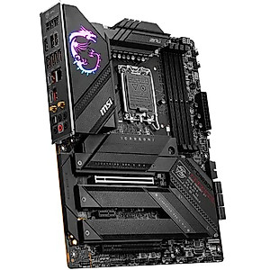 MSI MPG Z790 Carbon WiFi Gaming Motherboard (Supports 12th/13th Gen Intel Processors, LGA 1700, DDR5, PCIe 5.0, M.2, 2.5Gbps LAN, USB 3.2 Gen2, Wi-Fi 6E, ATX)