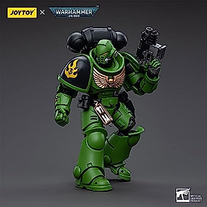 HiPlay JoyToy Warhammer 40K Salamanders Intercessors Brother Haecule 1:18 Scale Collectible Action Figure