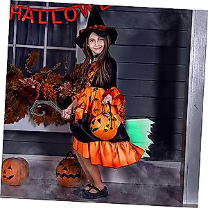 CIYODO Halloween Broom Decoration Root Witch Broom Wizard Brooms Prop Halloween Dress up Broom Cosplay Witch Riding Brooms Witch Altar Broom Witch Party Decor Mesh