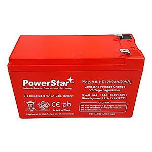PowerStar PS12-9.0-HT 12V 9AH Rechargeable Sealed Lead Acid Battery Battery Replaces EXP1270