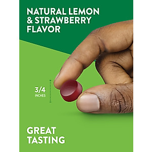 Stress Relief Gummies for Adults | with Gaba, L Theanine and Lemon Balm | Lemon Strawberry Gummies | Non-GMO, Gluten Free Supplement | by Nature's Truth