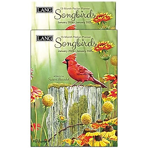LANG Songbirds™ 2024 Monthly Pocket Planner (24991003167)