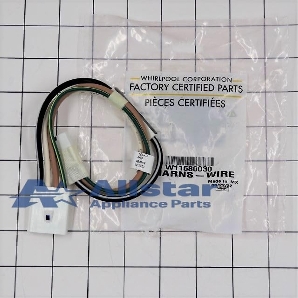 W11580030 Refrigerator Wire Harness