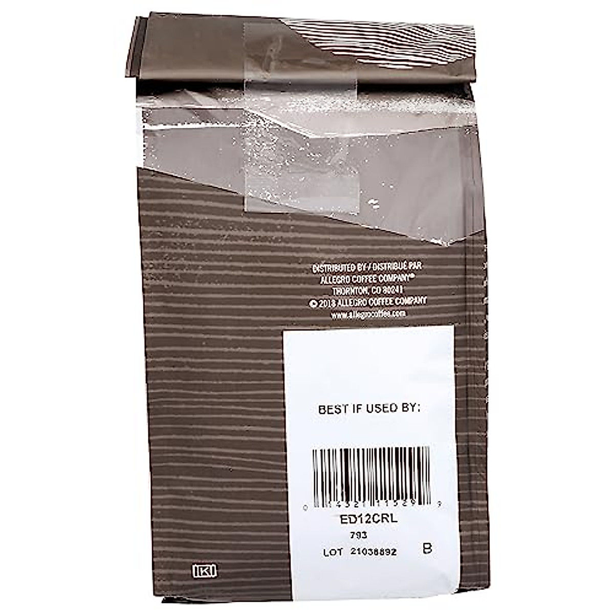 Allegro Coffee, Coffee Costa Rica El Volcan Ground, 12 Ounce