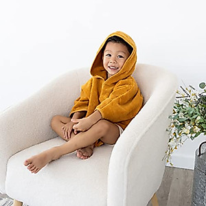 Natemia Organic Hooded Poncho Towel – Ultra Soft and Absorbent Cloud Touch Cotton Kids Cover-Up