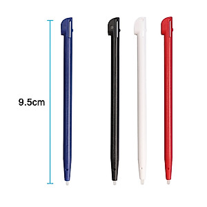 2DS Stylus Pen, Xahpower Replacement Stylus Compatible with Nintendo 2DS, 4 in 1 Combo Touch Styli Pen Set Multi Color for 2DS