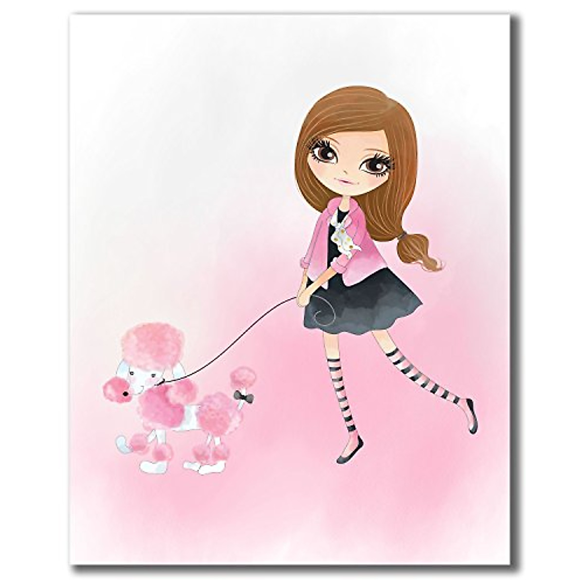 Pink Paris (8x10 - Set of Four)