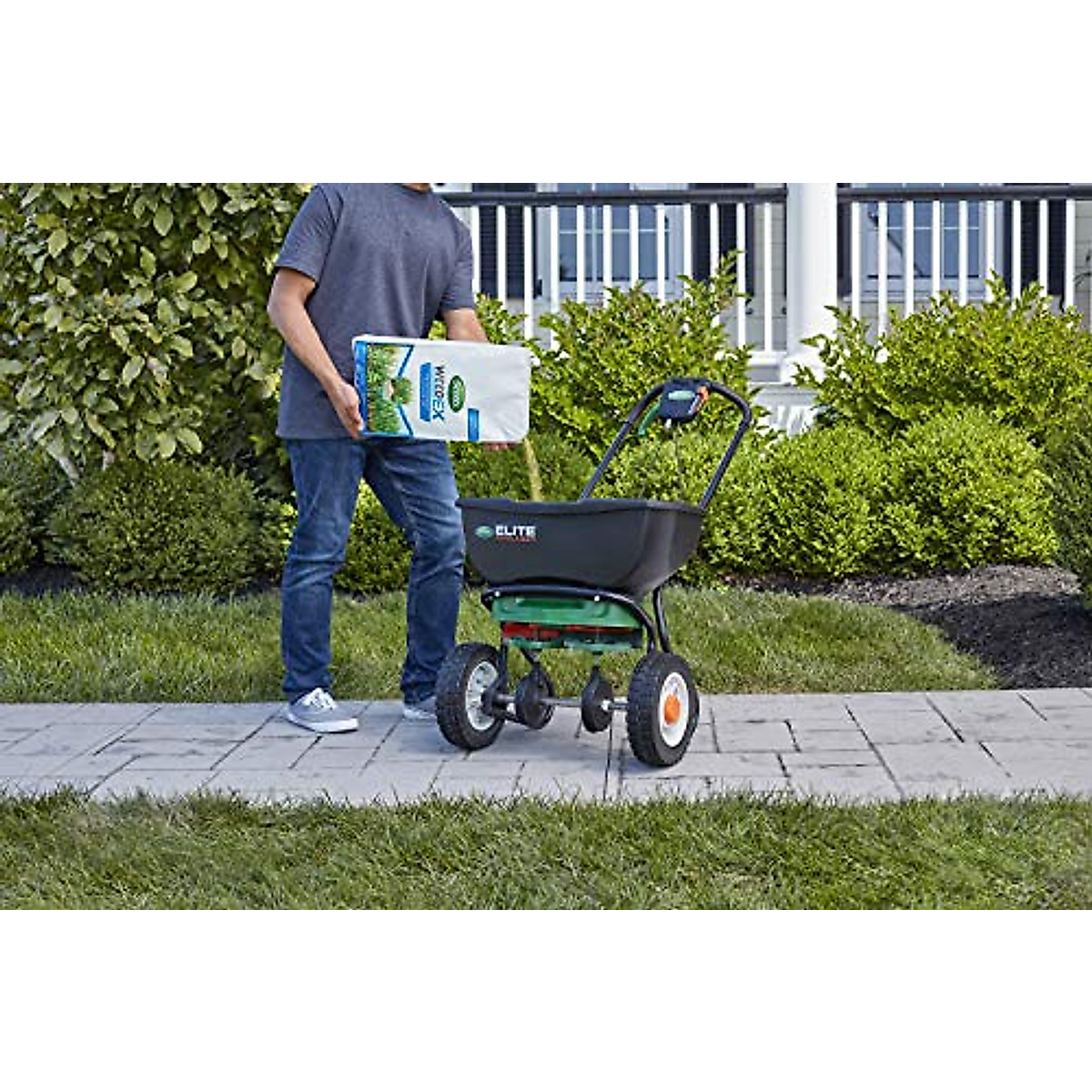 Scotts WeedEx Prevent with Halts - Crabgrass Preventer, Pre-Emergent Weed Control for Lawns, Prevents Chickweed, Oxalis, Foxtail & More All Season Long, Treats up to 5,000 sq. ft., 10 lb.