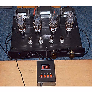 Vacuum Tube Tester Bias Probe 8pin Tube Tester Current Probe Vacuum Tube Amplifier Amptata V8 DIY Octal Vacuum Tube Checker Quad Meter for EL34 KT88 6L6 6CA7 6V6 5881 6550 KT66 KT100 KT120 mA Version