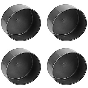 FDXGYH 4 Pcs 1.98-Inch Bearing Bars Cover Bearing Rubber Caps Trailer Wheel Hub Dust Covers Replacement Bearing Protector