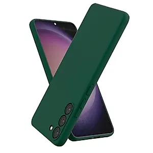 TR4U for Samsung Galaxy S23 Plus 5G Silicone Case Cover, Full-Body Protective Cover, Shockproof Phone Case for Samsung Galaxy S23 Plus 6.6" (2023) (Pine Green)