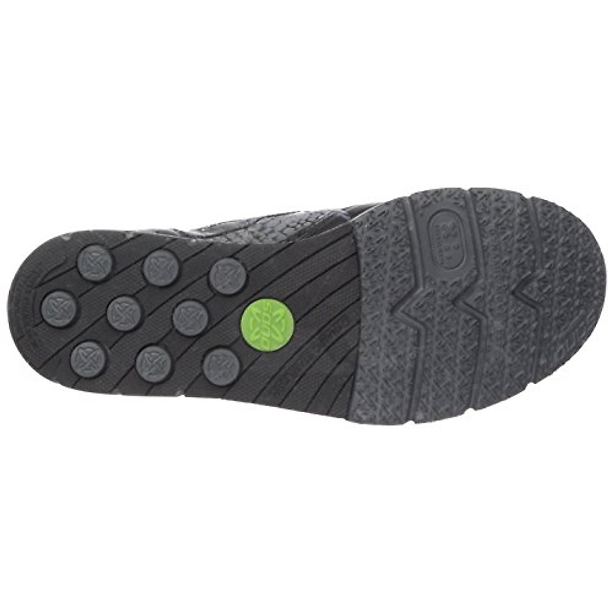 SANO by Mephisto Women's Volodia Walking Shoe,Black Smooth/Light Grey Queen/Dark Grey Ice,6.5 M US