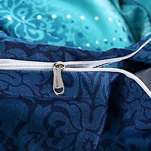 Swanson Beddings Twilight-P 3-Piece Duvet Bedding Set: Duvet Cover and Two Pillow Shams (Queen)