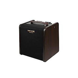 NUX Stageman II AC-80 Bluetooth Portable Acoustic Guitar Amplifier, 80 Watts