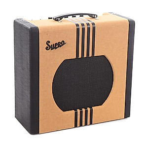Supro Delta King 12 1x12-inch 15-watt Tube Combo Amp - Tweed and Black