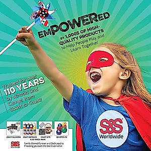 S&S Worldwide Balsa-Wood Top Gun Glider Model Planes. Assemble Planes and Decorate with Paints or Markers. Perfect for Field Days, Summer Camps, STEM Activities and Birthdays, Beige (Pack of 36)