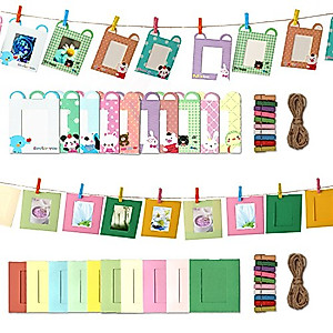 Leebotree Instant Camera Accessories Compatible with Fujifilm Instax Mini 11 Instant Film Camera Include Case/Album/Wall Hang Frames/Film Frames/Border Stickers/Corner Stickers (Lilac Purple)