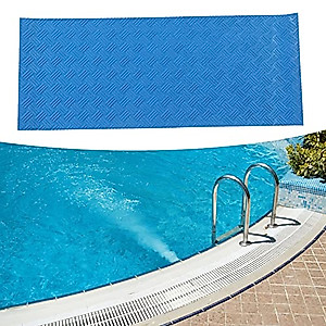 Garden kit 2Pcs Swimming Pool Ladder Mat Rubber Protective Floor Step Pad 1cm Set Kit